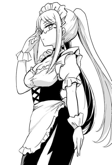 Uraki On Twitter 聖アローズの眼鏡メイドさん ドッジ弾子