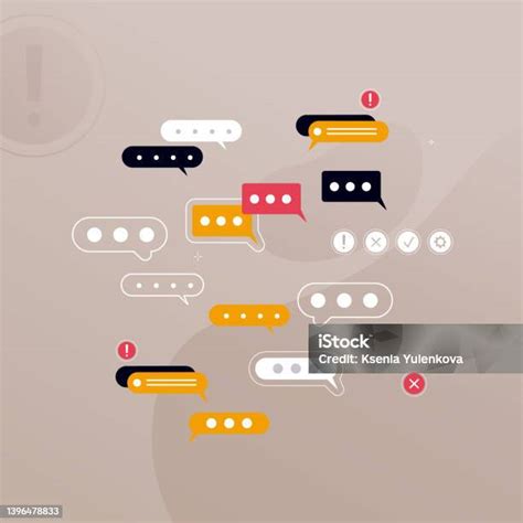 백그라운드에서 프로그래밍 및 통신과 관련된 간단한 멀티 컬러 아이콘으로 웹 사이트 블로그 그래픽 디자인 소셜 미디어 Ui 모바일 앱 벡터 일러스트 레이 션에 적합합니다 0