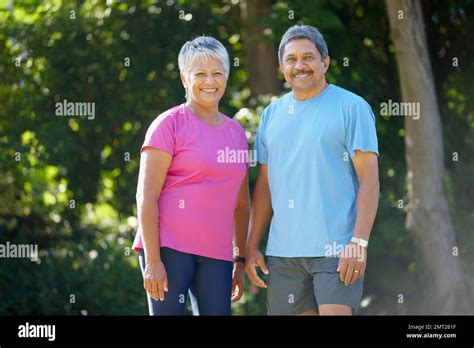 Keeping Healthy In Retirement Portrait Of A Mature Husband And Wife