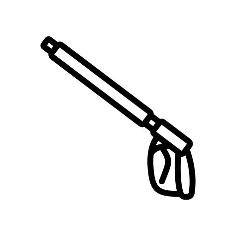 Pressure Washer Equipment Gun Icon Vector Outline Illustration 9756681