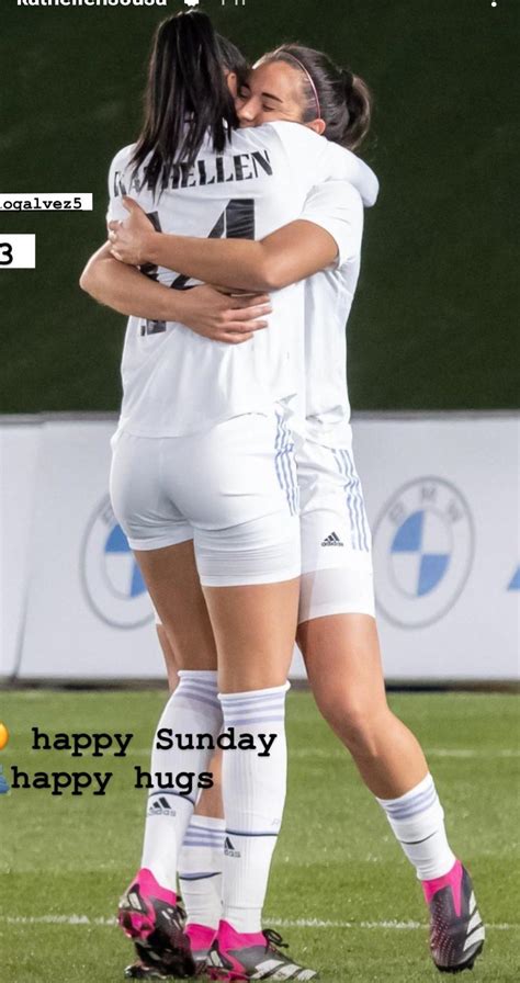 Kathellen Souza Gets A Hug Rgirlssoccer