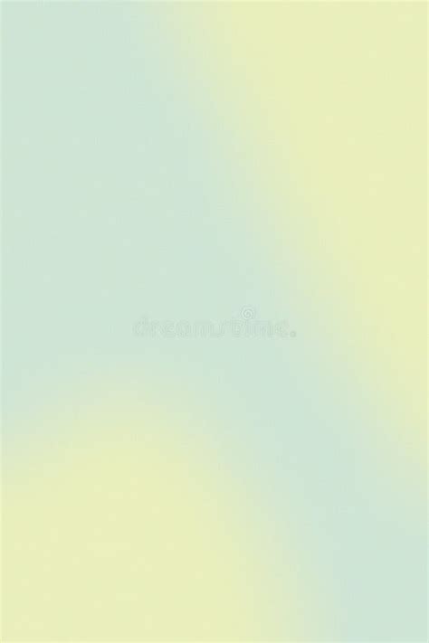 Abstract Delicate Blurred Background With Smooth Transition Of Pastel Blue And Yellow Muted