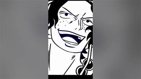 Drawing Ace One Piece Short Ace Aceonepiece Speeddrawing Onepiece