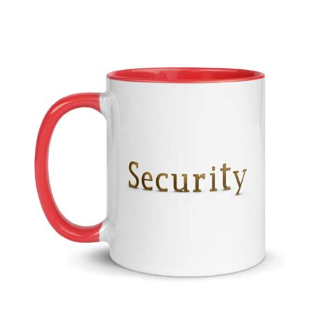 Security Colorful Mug