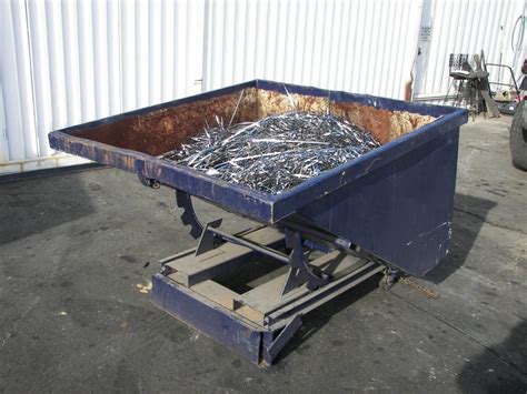 Scrap Metal Tilt Hopper Smart Recycling Inc