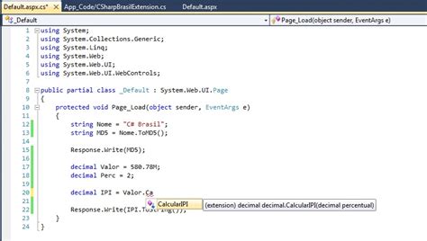 Extension Methods C Brasil