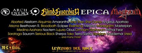 Leyendas Del Rock Incorpora Dos Nuevas Bandas A Su Cartel Metal Journal