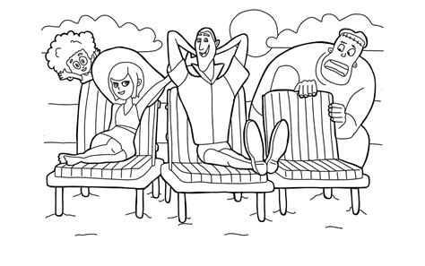 Disegni Di Hotel Transylvania Da Colorare