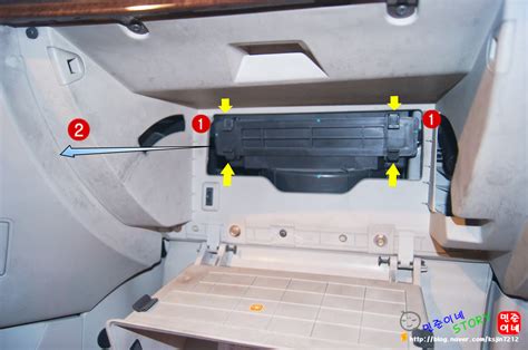 Nf소나타 에어컨 필터 교체방법 네이버 블로그