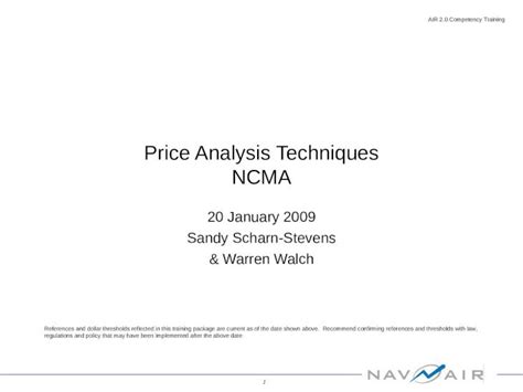 Ppt Price Analysis Techniques Ncma Dokumentips