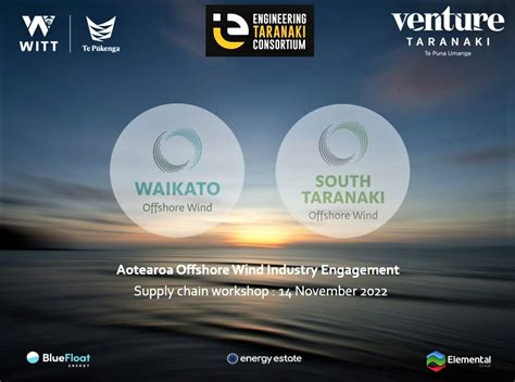 Nz Offshore Wind Supply Chain Workshop New Zealand Offshore Wind