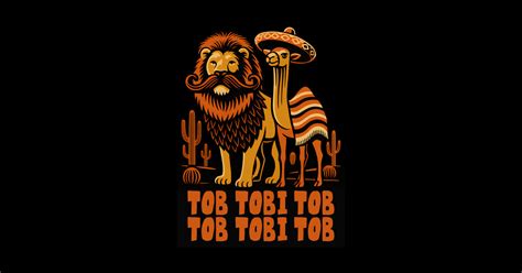 Lion And Llama Brainrot March Tob Tobi Tob Tob Tobi Tob Posters And