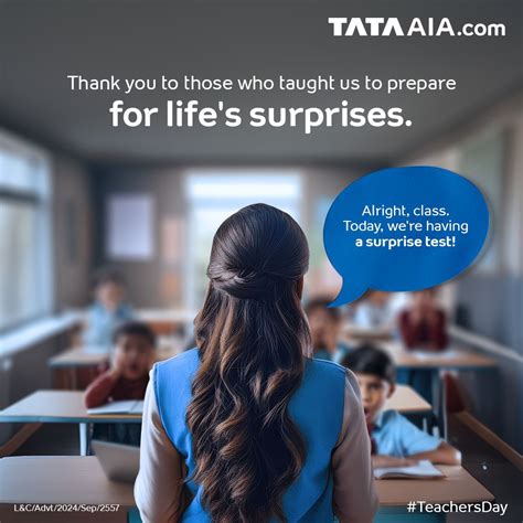 Tata Aia Life Insurance On Linkedin Teachersday Tataaia