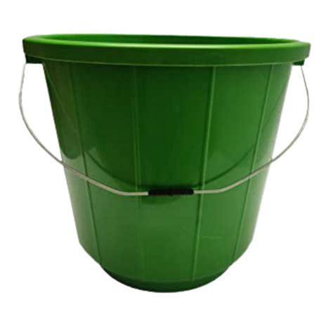 10 Liter Storage Low Density Polyethylene Plastic Bucket With Handle At