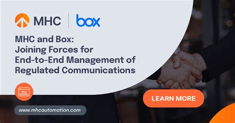 MHC Box End To End Regulated Communications Management MHC