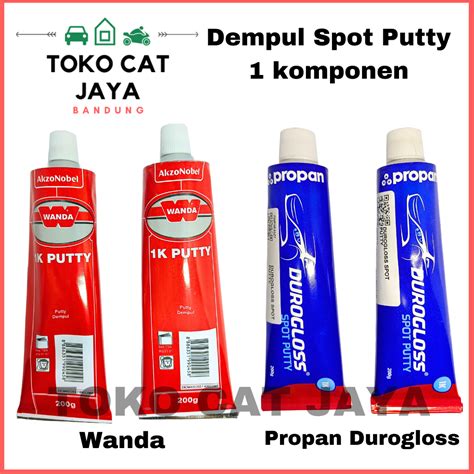 Jual Dempul Spot Putty Wanda Dan Propan Durogloss 200 Gr Dempul Odol