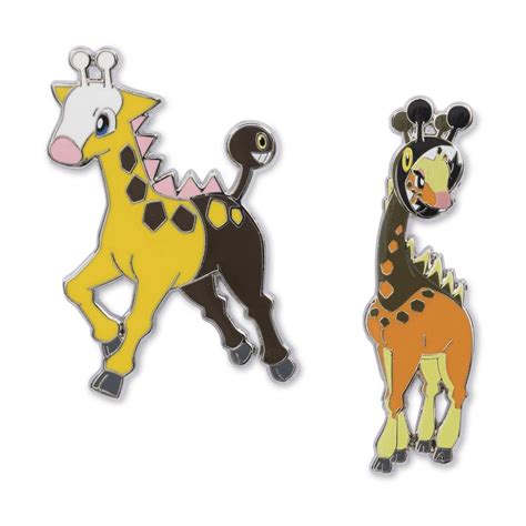 Girafarig And Farigiraf Pokémon Pins 2 Pack Pokémon Center Canada