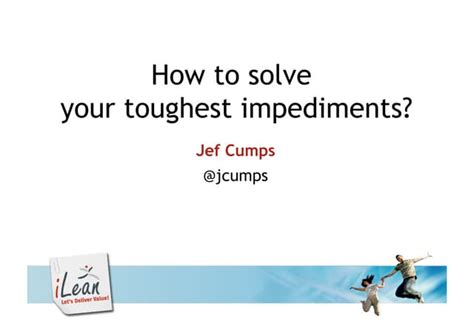 Problem Solving A3 How To Solve Tough Impediments Pdf