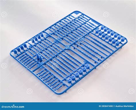 Plastic Constructor Parts Set Manufactured Using Injection Molding