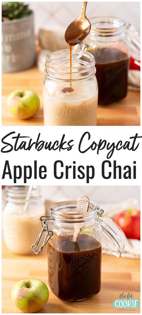 Apple Chai Syrup And Apple Crisp Chai Tea Drink Recipes Coffee Drink