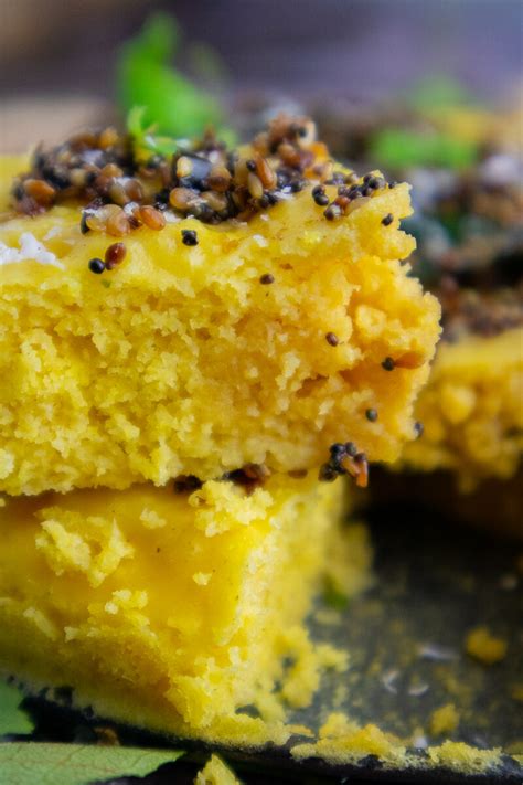 Khaman Dhokla Recipe Soft And Spongy Without Eno