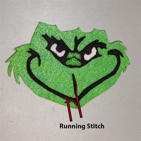 Free Grinch Felt Sewing Pattern And More Diy Grinch Christmas Decorations
