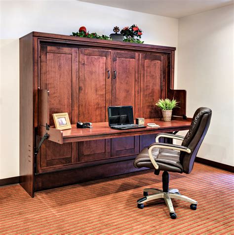 15 Free Diy Murphy Bed With Desk Plans
