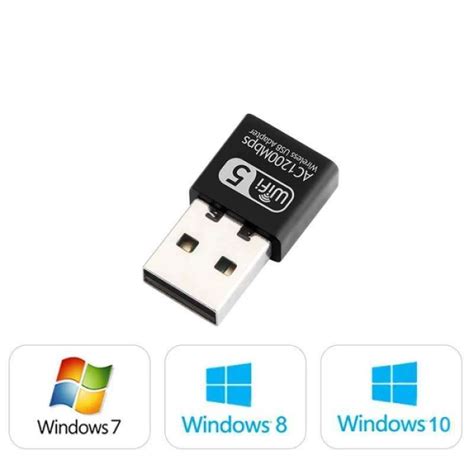 Jual Fenvi Usb Wifi Transmitter Receiver Dongle 80211ac 1200mbps