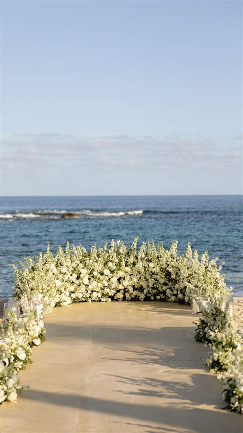 Stunning Wedding Ceremony Decor Filled With Lush Floral Greenery A