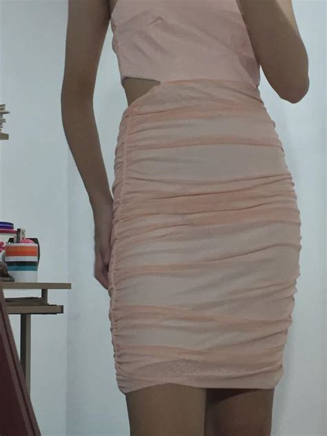 Light Pink Bodycon Sexy Dress Leather Womens Fashion Dresses And Sets