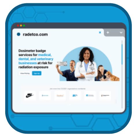 How It Works Rdcs Seamless Dosimetry Badge Service Radiation Detection Company