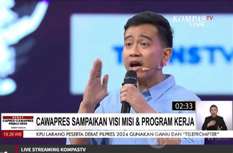 Debat Calon Wakil Presiden Foto TribunNews