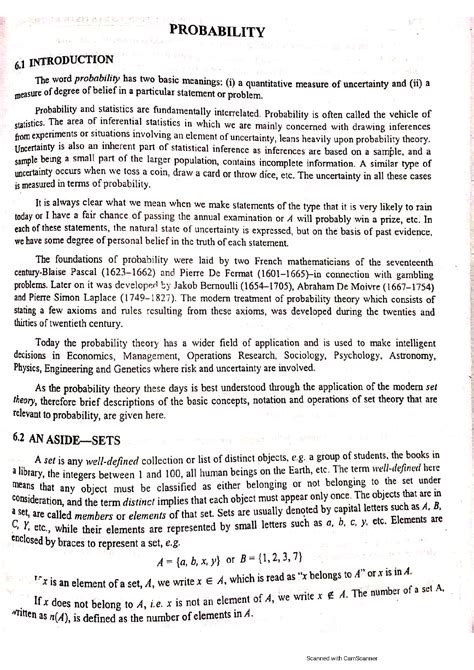 SOLUTION Statistics Chp 6 Probability 2 Studypool