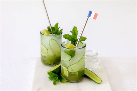 French Mojito Cucumber And Mint Taste France Magazine