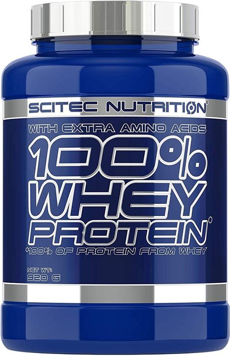 Scitec Nutrition 100% Whey Protein, 920 г — купить по низкой цене