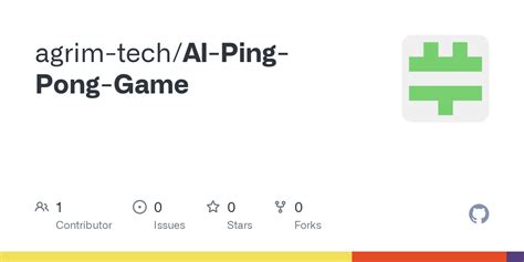 Github Agrim Tech Ai Ping Pong Game