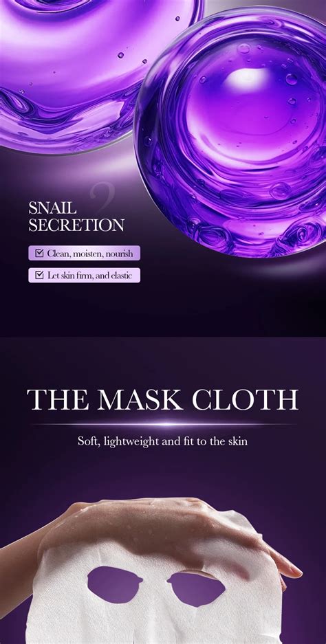 FAYANKOU Vitamin C Snail Collagen Hyaluronic Acid Mask