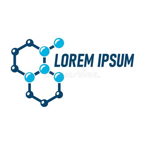 Molecule Icon Laboratory Or Research Company Sign Stock Vector Illustration Of Cell
