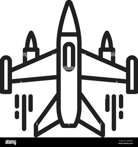 Fighter Jet Icon Vector Image Stock Vector Image And Art Alamy