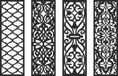 Decorative Screen Patterns For Laser Cutting 127 Free Dxf File Free Download