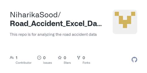 Github Niharikasood Road Accident Excel Dashboard This Repo Is For