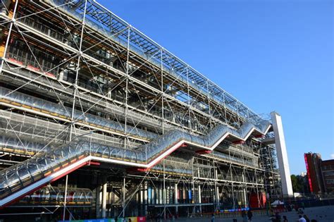 National Center Of Art And Culture Georges Pompidou Editorial Stock