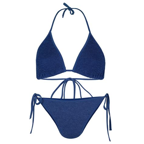 Gina Bikini Metallic Denim