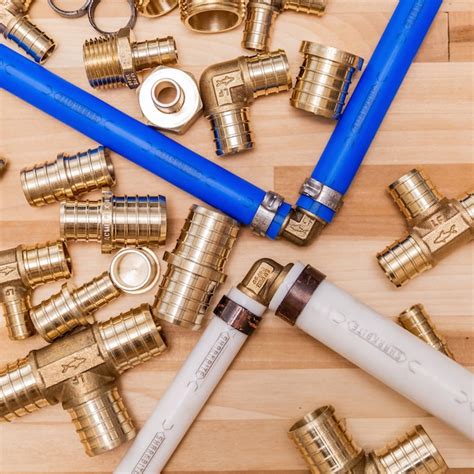 Sharkbite 1 12 In Pex Crimp Brass Tee Uc0841 At