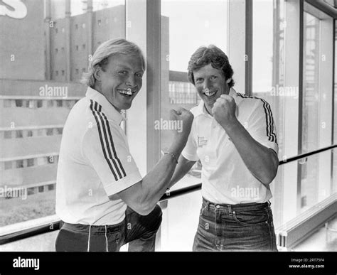 Anders Hedberg And Ulf ¨lillprÖjsarn¨nilsson Two Of Swedens Most Valueble Ice Hockey Players
