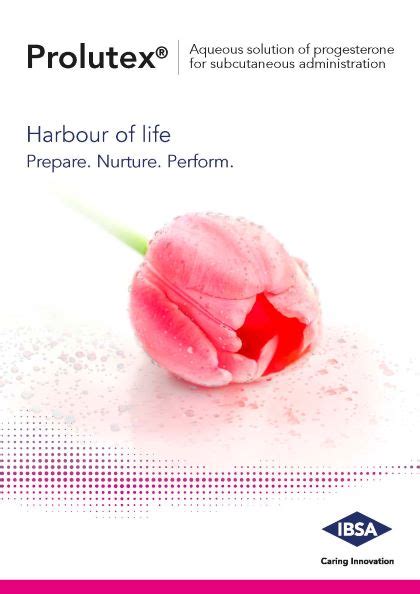 Prolutex Aqueous Solution Of Progesterone For Subcutaneous Cphi