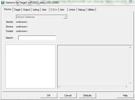 Running Nan 36 Example With Uvision 5 Nordic Qanda Nordic Devzone