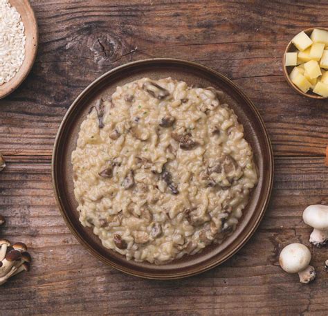 Mushrooms Risotto Bocon