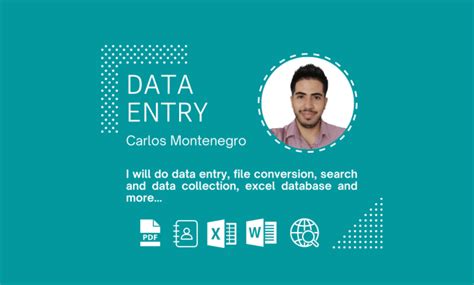 Do Data Entry File Conversion Search And More By Carlosm23 Fiverr
