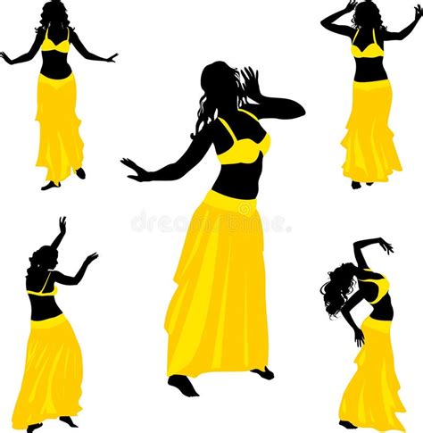 Belly Dance Dancer Stock Vector Illustration Of Dance 42848026